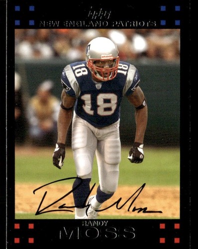 2007 Topps Randy Moss New England Patriots #170 | eBay