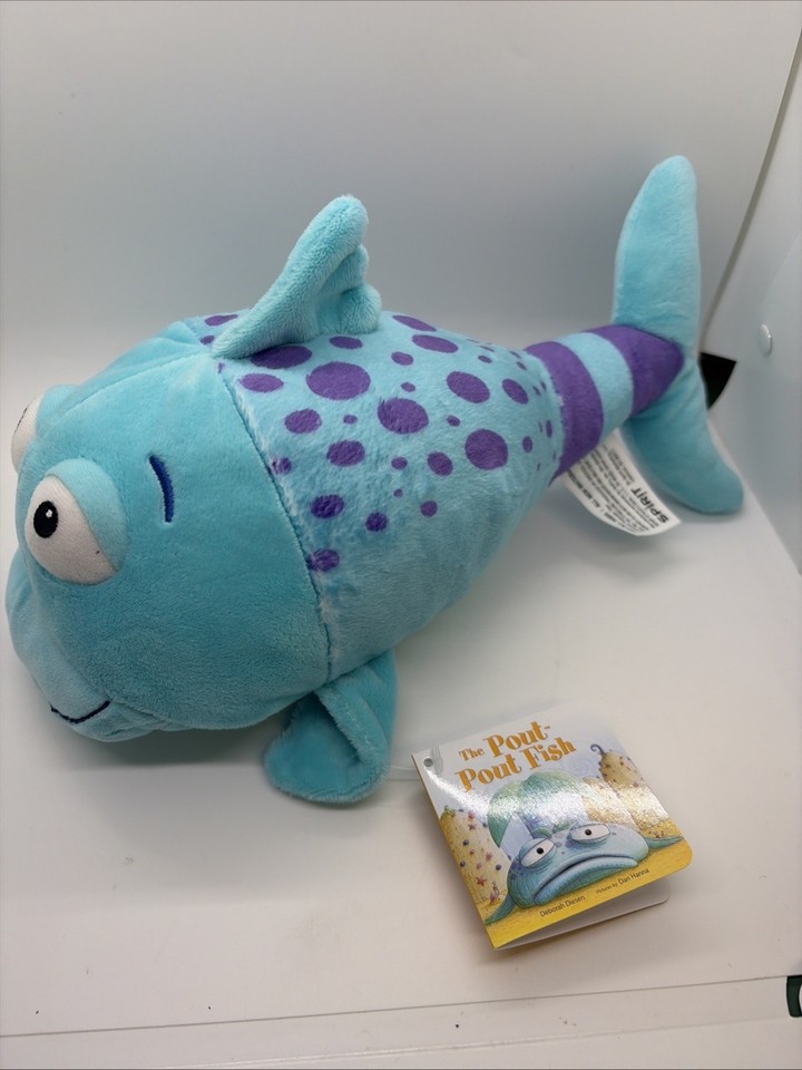NEW Kohl's Cares Pout Pout Fish Plush from the Deborah Diesen book ...