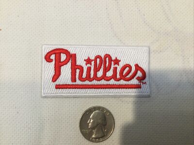 Philadelphia Phillies Vintage Embroidered Iron On Patch 3” X 1.5” MLB ...