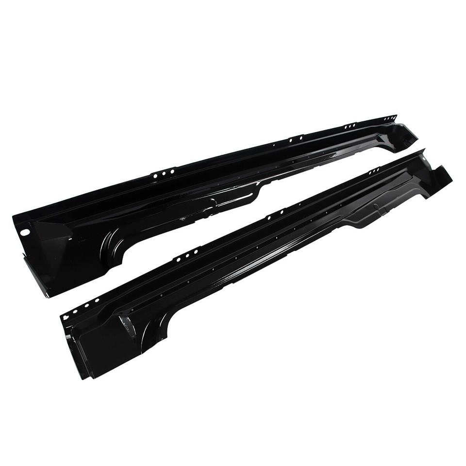 L+R Side Rocker Panel For 09-14 Ford F150 Pickup Truck Super /Extended ...