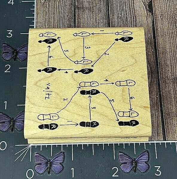 Dance Step Footprints