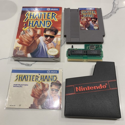 Shatterhand (NES, 1991) Authentic Complete CIB Manual TESTED FAST ...