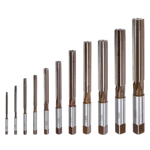 11pcs Hand Reamers Set 3mm-20mm H8 Metric Alloy Steel Reamer Bit ...