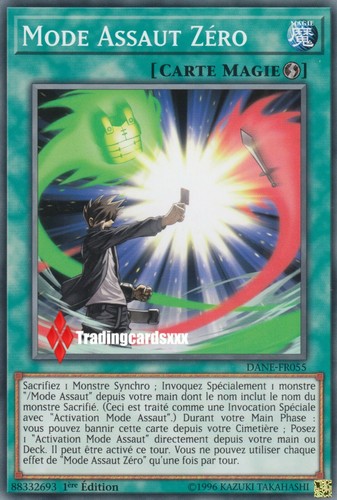 ♦Yu-Gi-Oh!♦ Mode Assaut Zéro (Assault) : DANE-FR055 -VF/Commune- | eBay