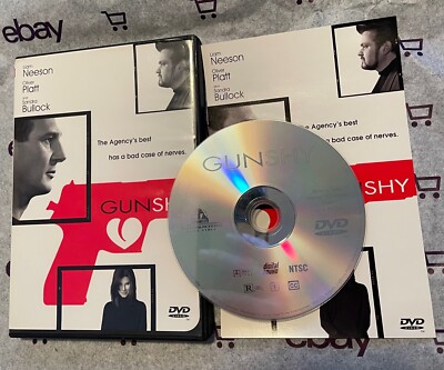 Gun Shy (DVD, 2000) + Insert! Sandra Bullock | Liam Neeson | Oliver ...
