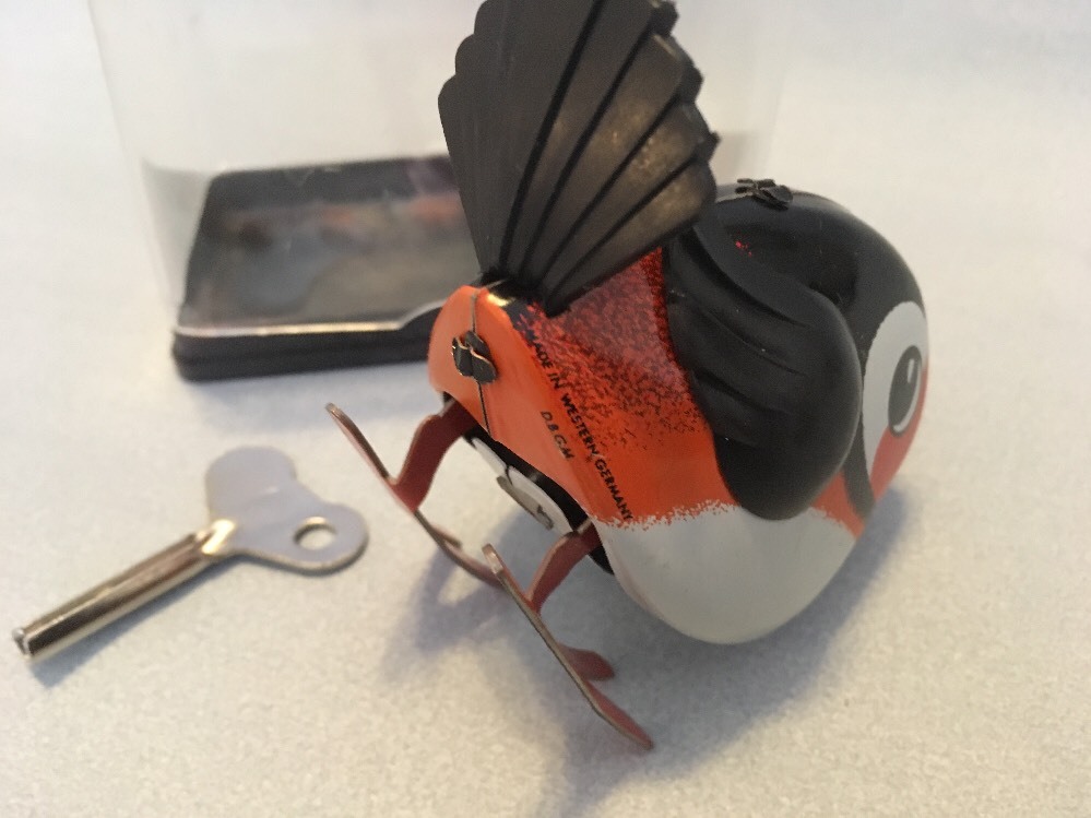 LEHMANN 941 Lulu Pickender Vogel Blechspielzeug NEU/OVP Antik !! | eBay.de