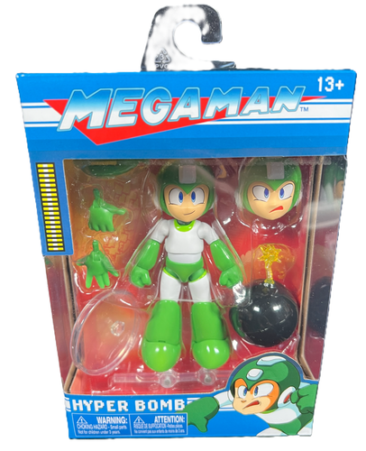 Jada Toys Mega Man 1:12 Scale Wave 2 HYPER BOMB MAN Action Figure 2024 ...