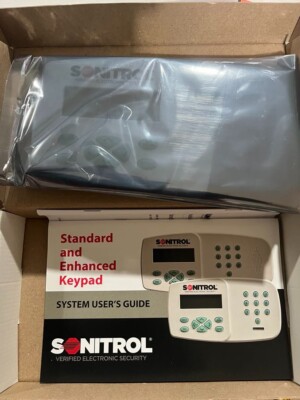 Sonitrol 909070000 Sonip Keypad | eBay