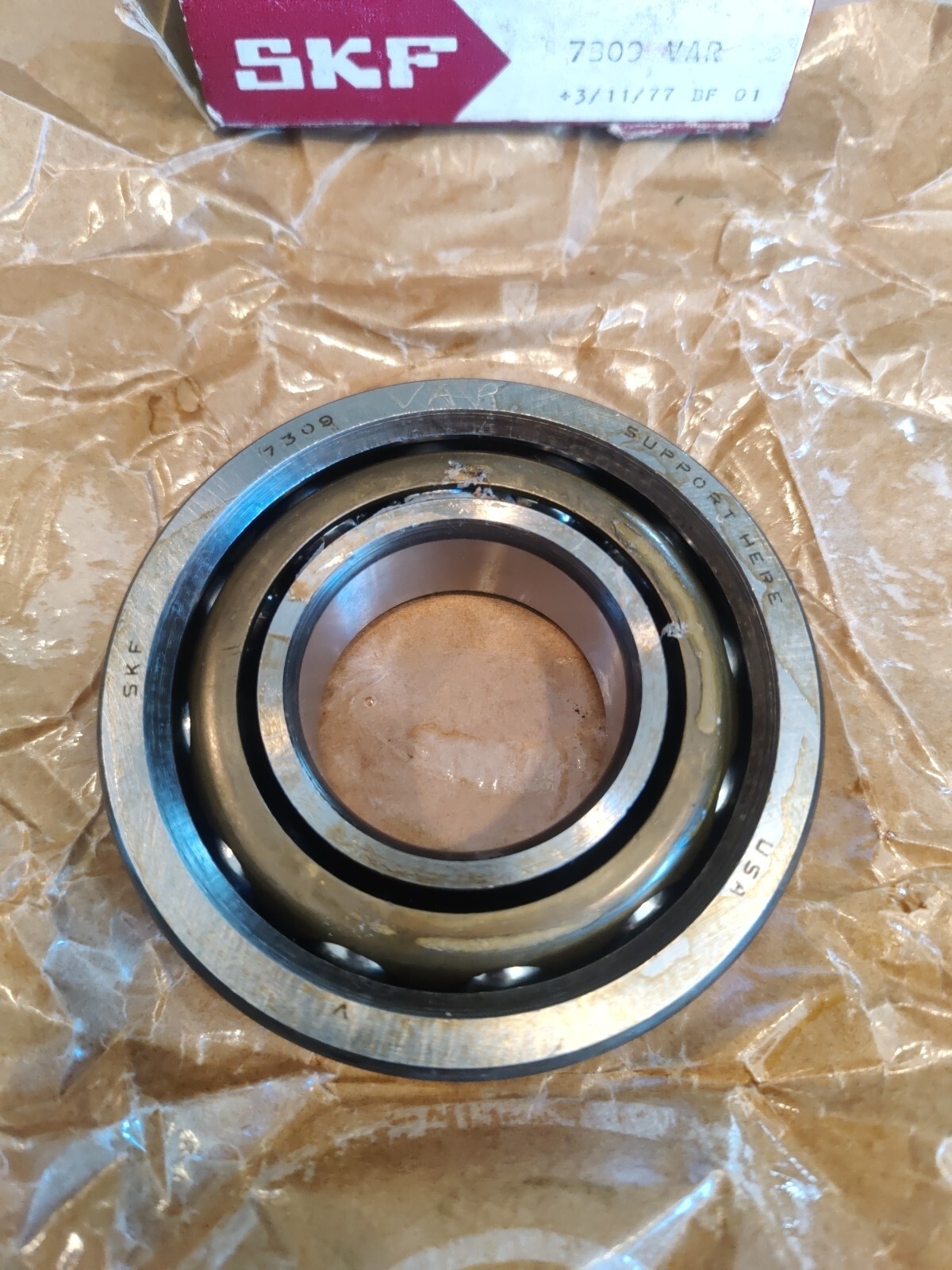 7309VAR SKF Angular Contact Ball Bearing for sale online | eBay