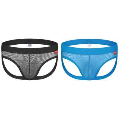 Sexy Mens See Through Mesh Pouch Backless Jockstrap Open Back Lingerie ...