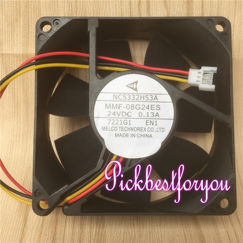 MITSUBISHI NC5332H53A MMF-08G24ES-EN1 80x25mm Fan 24V 0.13A #M1922 QL ...