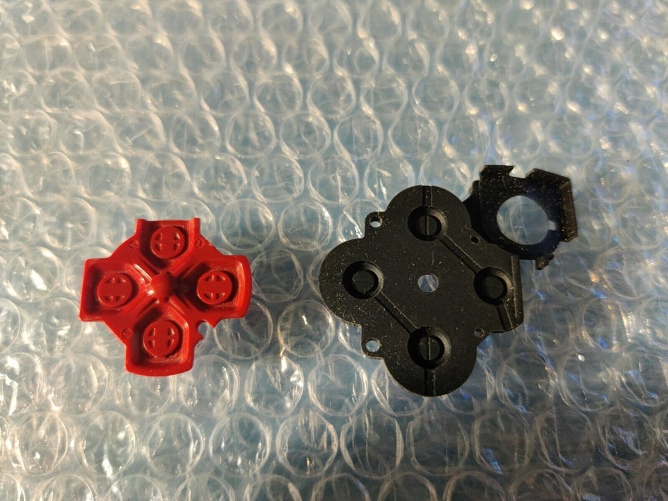 Official OEM Original PSP 2000 3000 D-pad Buttons Replacement White Red ...