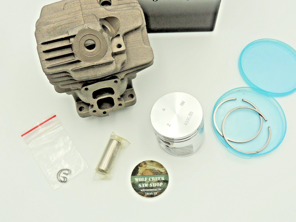 Hyway Nikasil cylinder piston kit for Stihl MS400C 50mm NEW 1140 020 ...