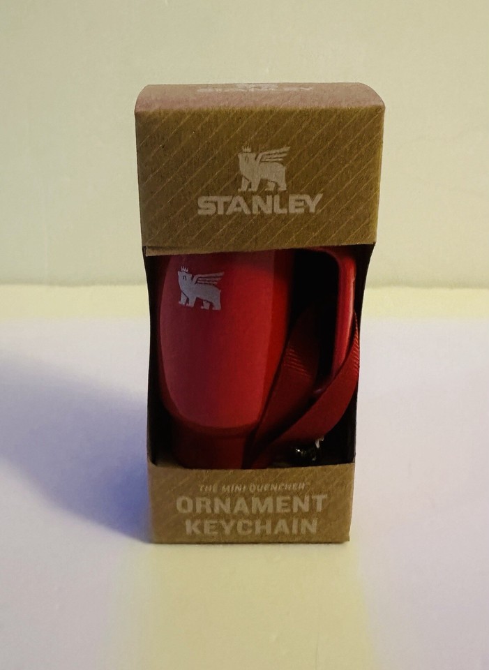Stanley Mini Quencher Ornaments Keychain e.l.f RED SHIMMER | eBay