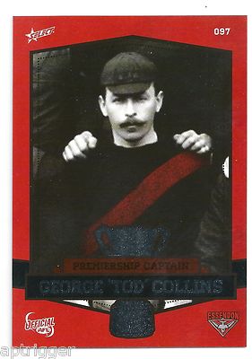 Essendon Premiership Captain (097) George "Tod" COLLINS | eBay