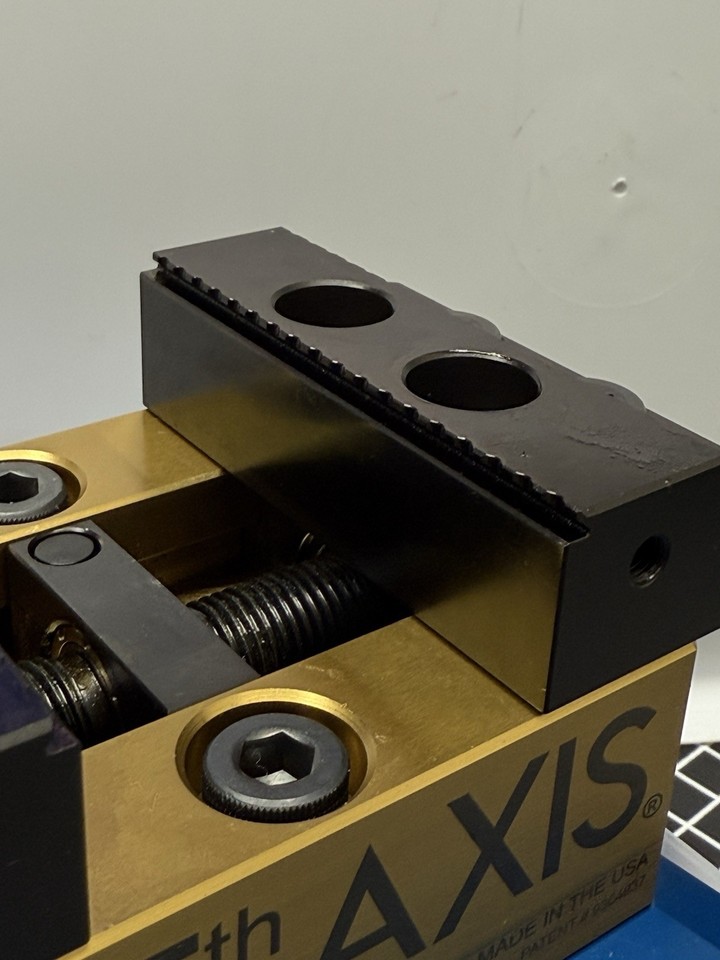 5TH Axis Metric Vice R96-V75100X / R96V75100 With 5th Axis Riser RL96A ...