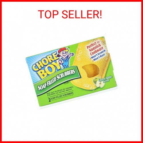 Chore Boy Soap Filled Scrubbers - 2 ct | eBay