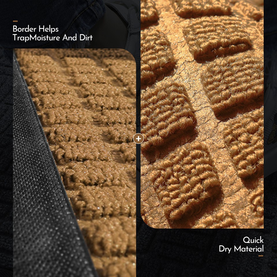 Dirt Trapper Door Mat Indoor Outdoor Heavy Duty Entrance Mat Slip ...