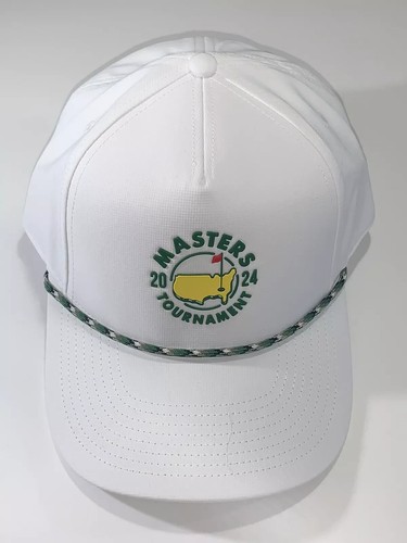 Masters Tournament White Trucker-Style Snapback Golf Hat NWT | eBay