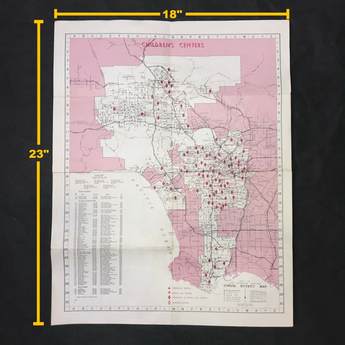 Los Angeles County School District Map Los Angeles Unified School
