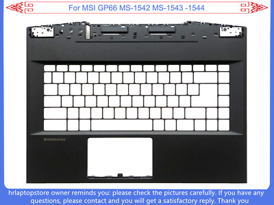 New For MSI GP66 MS-1542 MS-1543 -1544 Laptop Palmrest Upper Case ...