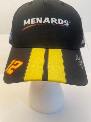 CHECKERED FLAG RYAN BLANEY #12 MENARDS UNIFORM CUP SERIES HAT NWT | eBay