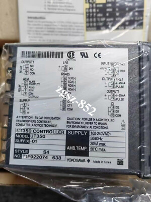 YOKOGAWA UT350-01 temperature controller Brand New Fast Shipping FedEx ...