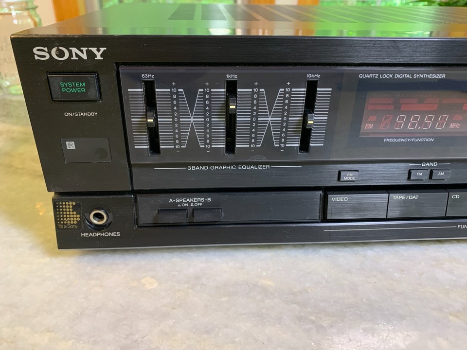 Vintage 1980s 80s 1990s 90s STR-AV300 Stereo Reciever Receiver PHONO ...