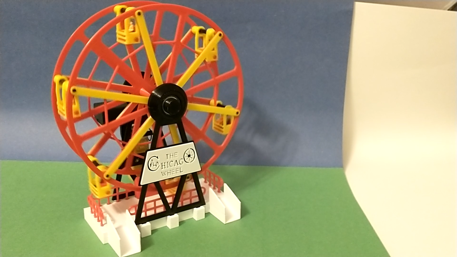 3D Printed Model Ferris Wheel - HO Scale - Motorized | eBay