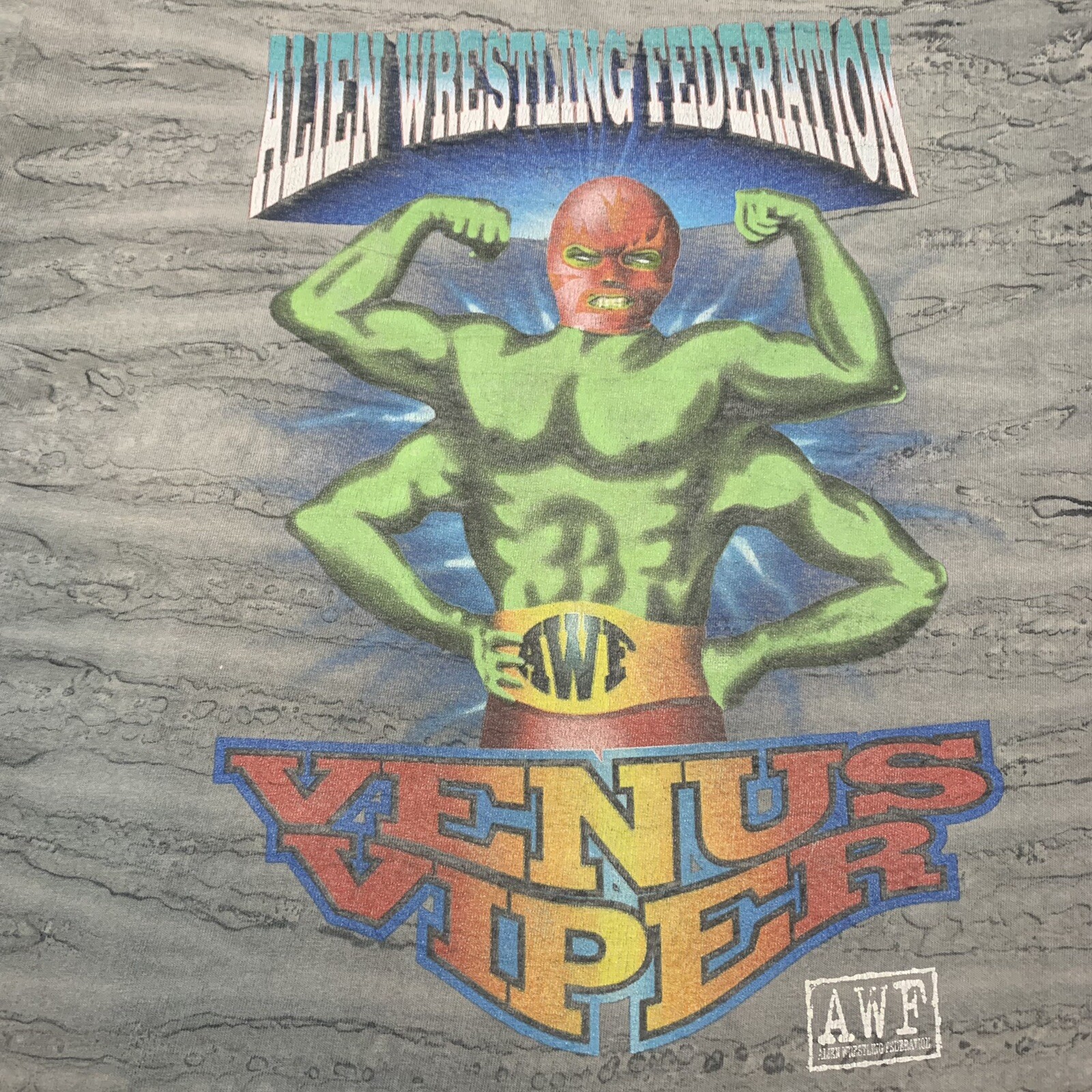 Vintage Alien Wrestling Federation Venus Viper T-Shir… - Gem