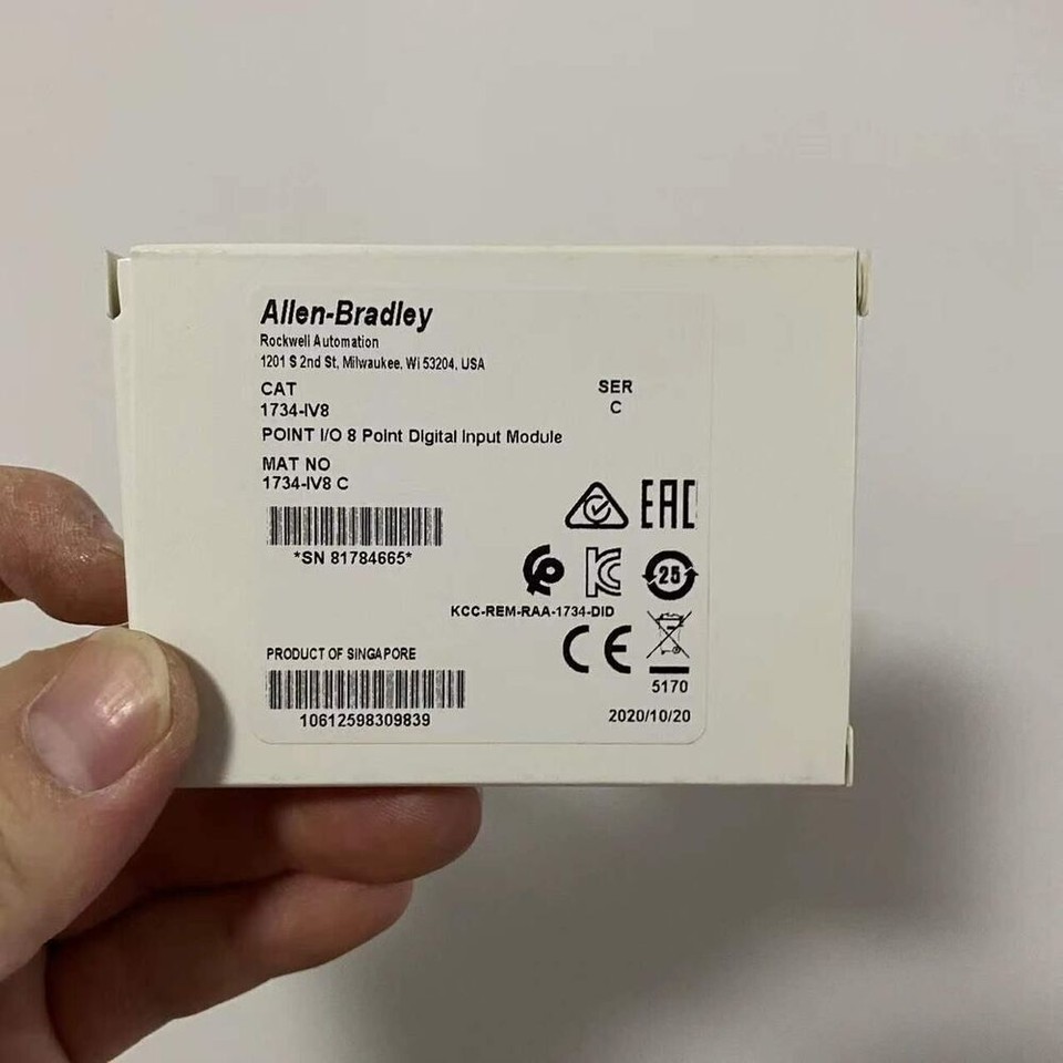 NEW Allen-Bradley 1734-IV8 SER C POINT I/O 8 Point Digital Input Module ...