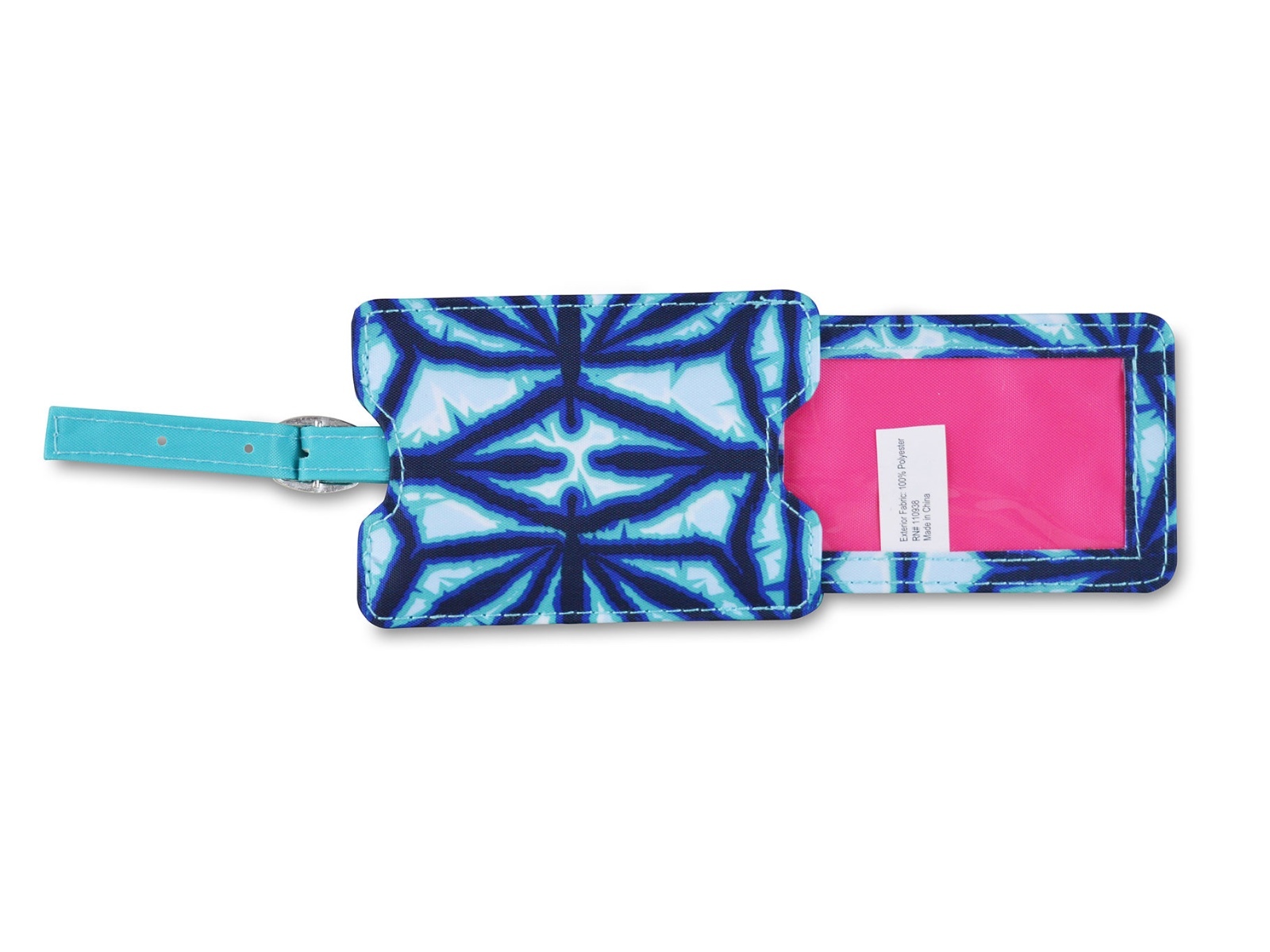 Indigo Batik Luggage Tag New All for Color Blues | eBay