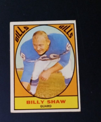 1967 Topps Billy Shaw (HOF) Card #28 near mint (see scan) | eBay