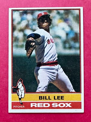 1976 Topps Bill Lee ("Spaceman") #396 Baseball Card Boston Red Sox (All ...
