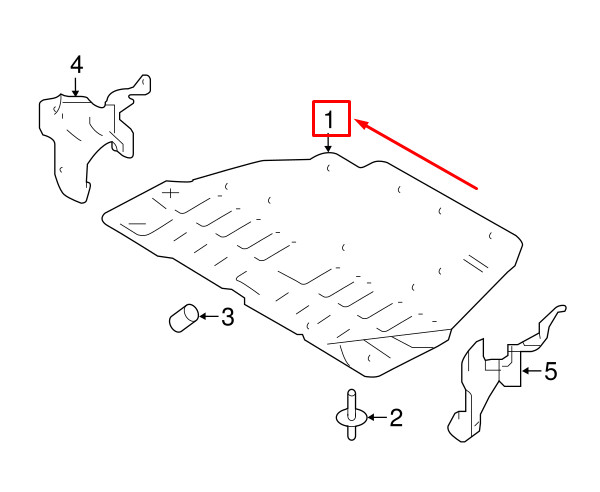 LR104028 Protector Carter Land Rover Discovery Sport HSE Year 2014 ...