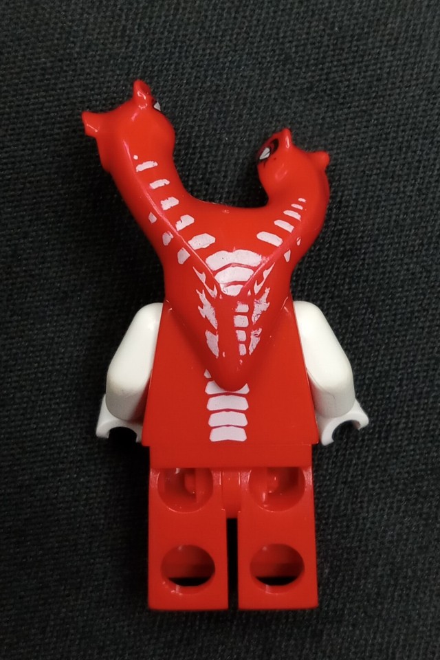 Lego Ninjago Fangtom Minifigure Njo048 Two Headed Red Snake | eBay