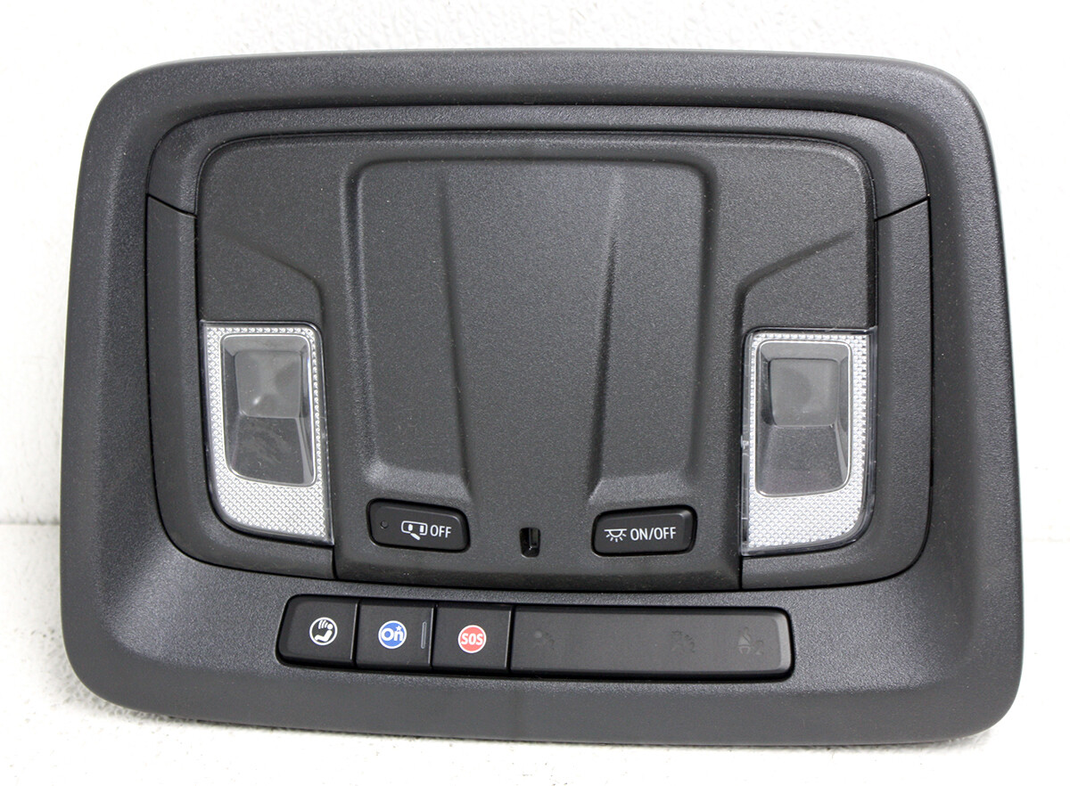 84815861 OEM Black Chevy Silverado, GMC Sierra Front Overhead Console ...