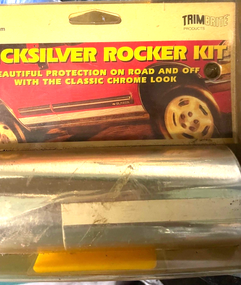 Gold color Foil Automobile Rocker Cover Kit Protects or Use in Model ...