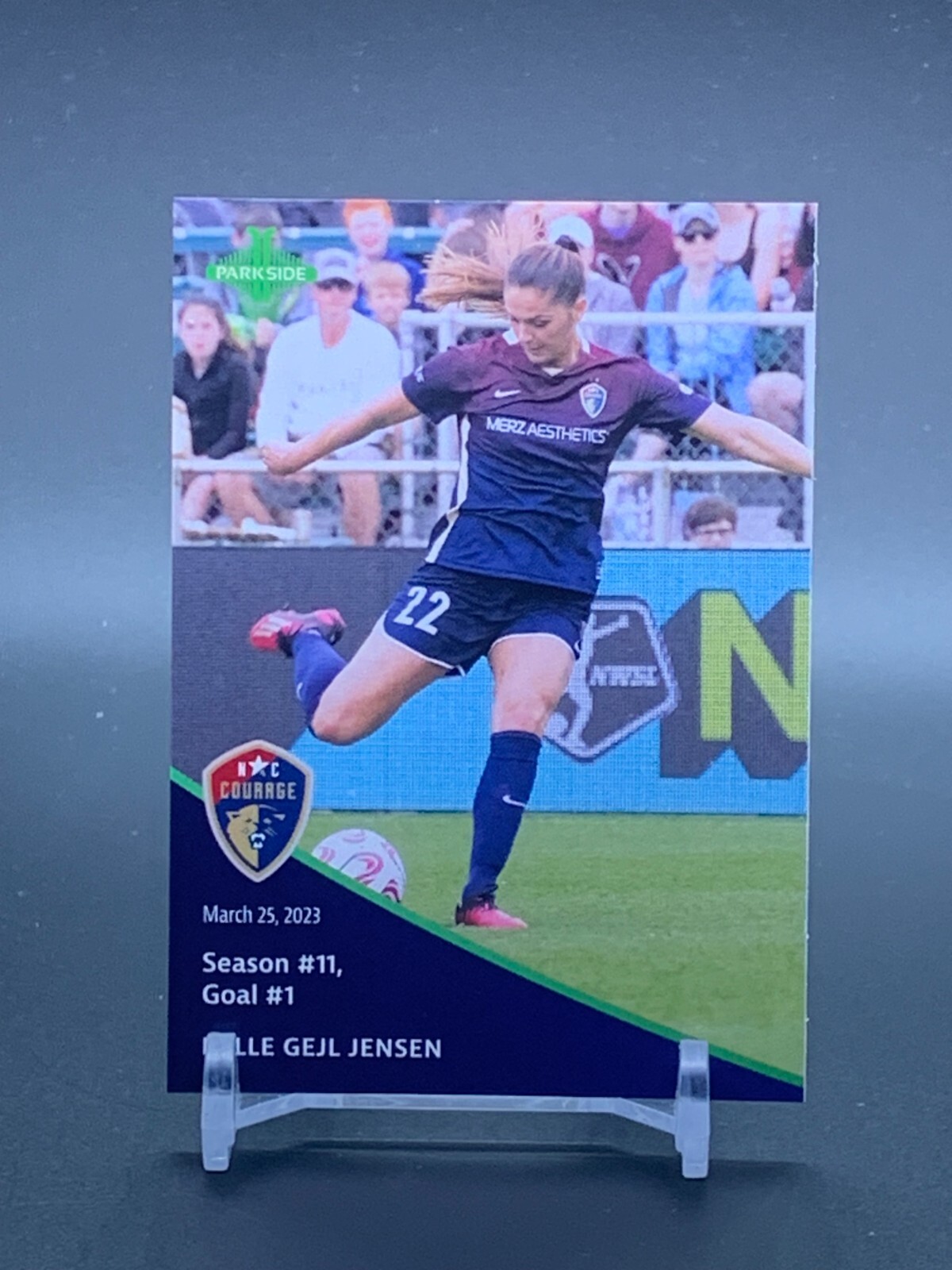 2023 Parkside NWSL Pronto Week 1 #1 MILLE GEJL JENSEN /1084 | eBay