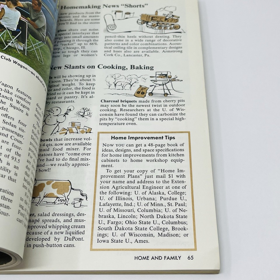 1963 The Ford Almanac Book Booklet Farm Ranch And Home John Strohm ...