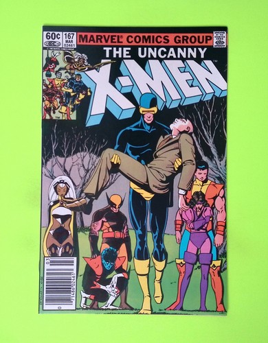 Uncanny X-Men #167 Vol. 1 1983 Marvel Comics Newsstand Higher Grade ...