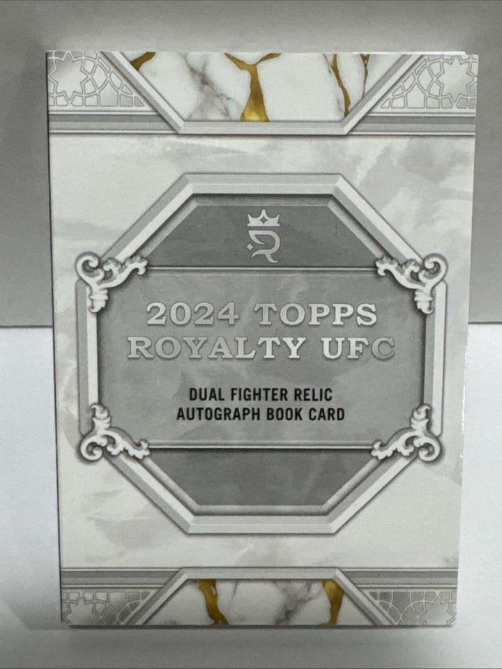 Zhang Weili 2024 Royalty Dual auto Relic Booklet 18/25 UFC - 1690 | eBay