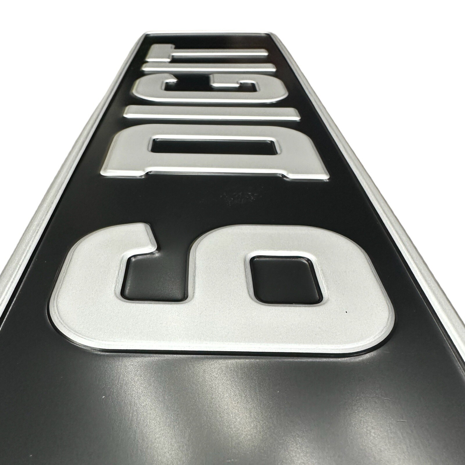 Metal Classic Car Number Plates 420x111 & 9x7 Aluminum Pressed 6 Digit ...