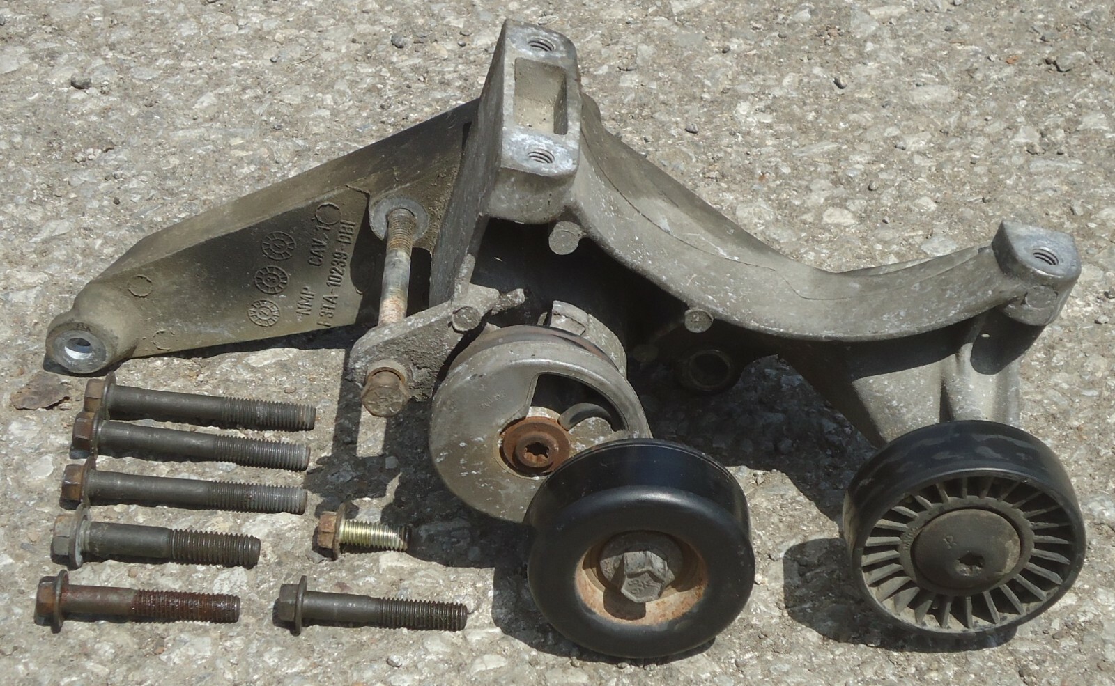 Alternator & Smog Pump Bracket 93-96 Ford F150 F250 5.0 5.8 F6TE-10239 ...