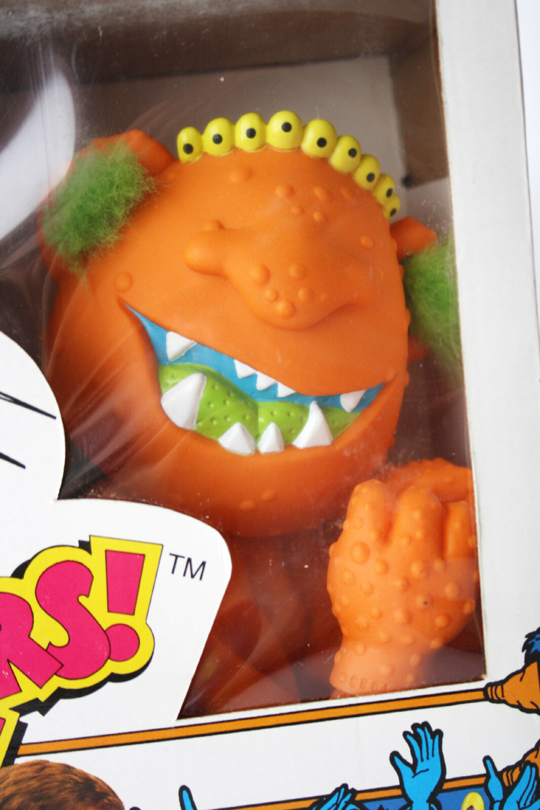 Very RARE Vintage 1987 Boink'rs Boinkers Boxing Puppet R Rowdy Red MIB ...