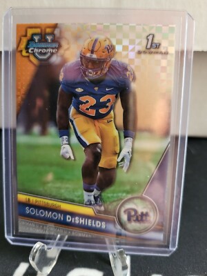 Solomon DeShields 2023 Bowmn Chrome University XFRACTOR #181 1st Bowman ...