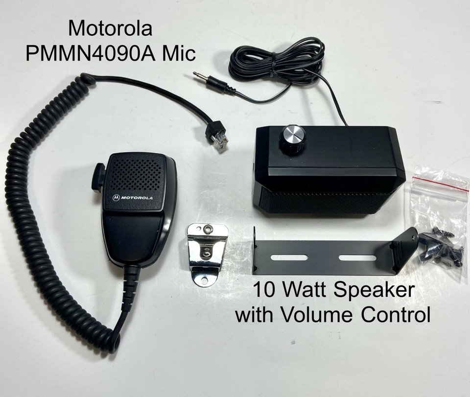 Remote Mic and Speaker Kit for Motorola XPR4350 XPR4550 XPR5550e ...