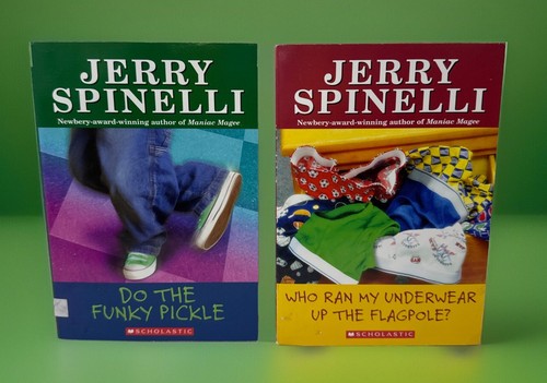 Jerry Spinelli Books Scholastic Funky Pickle Underwear Flagpole | eBay