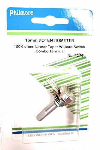 New 100k OHM Linear Miniature Potentiometer 16mm - PC76 | eBay