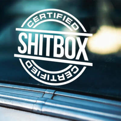 Certified Shitbox Sticker | eBay